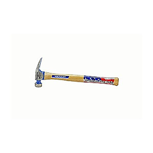 Vaughan 103-00 23-Ounce California Framing Hammer, Milled Face and 17-Inch Wood Handle