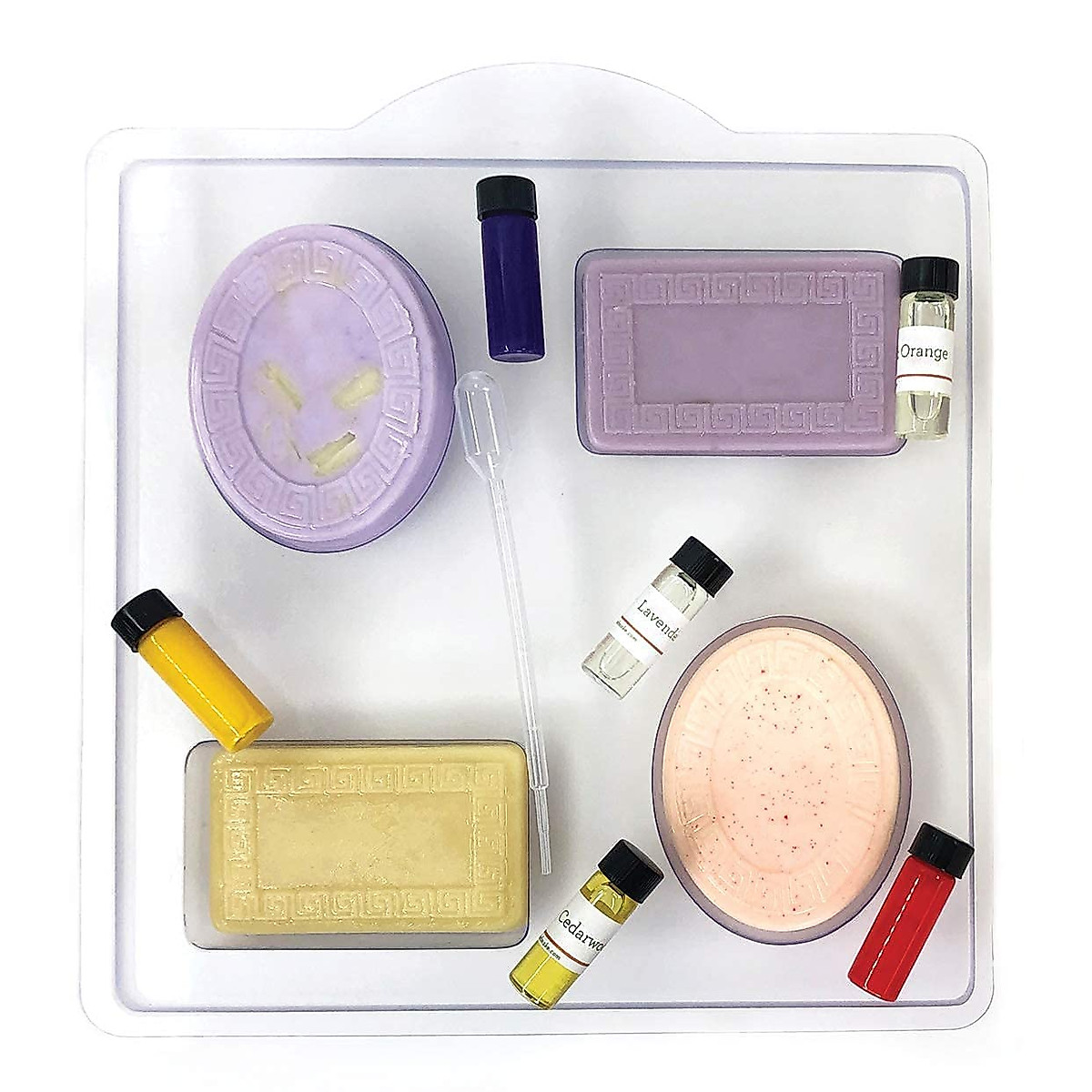 DIY Cocoa Butter Soap Making Kit - Learn How to Craft Custom Scented and Dyed Soap Bars