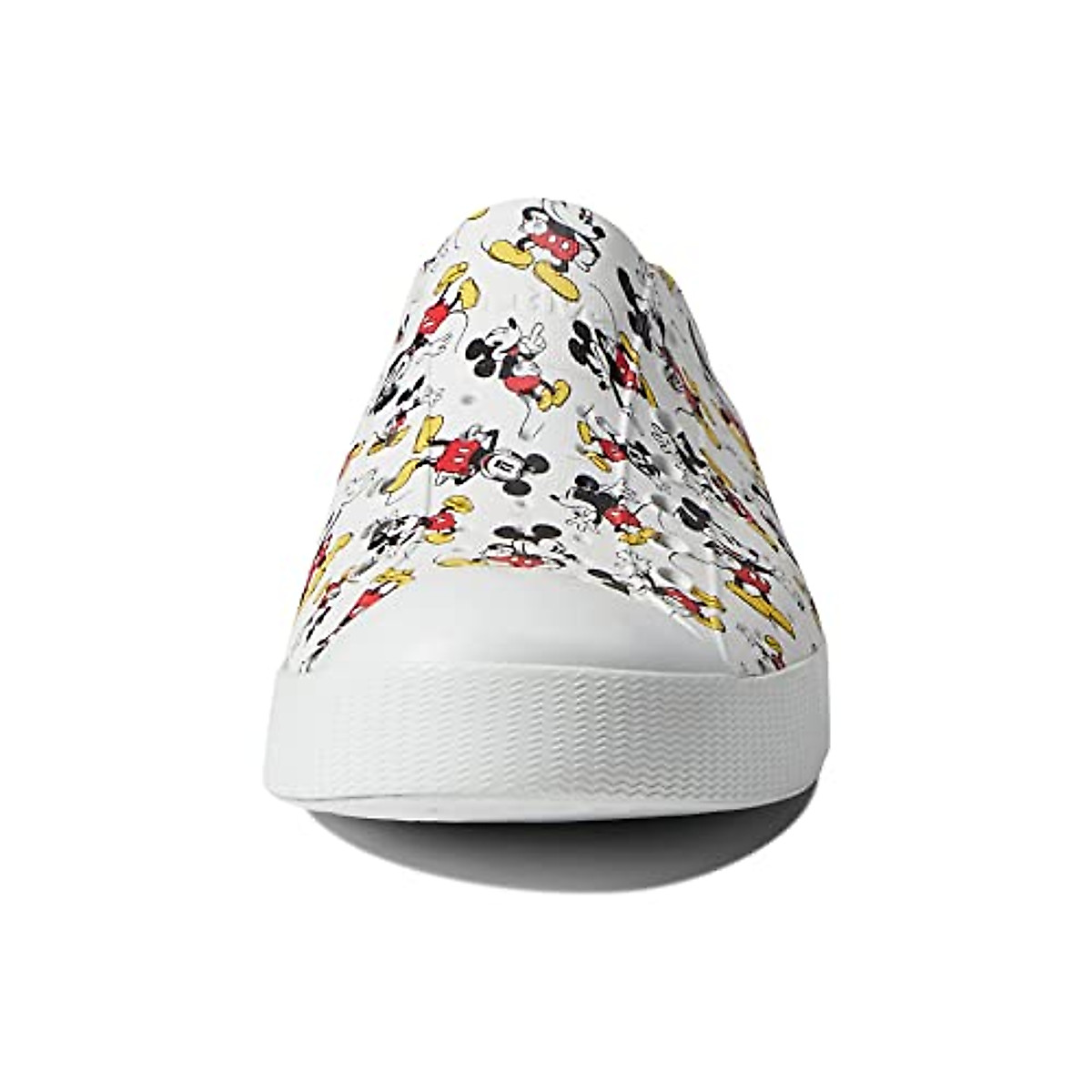 Native Shoes Jefferson Disney Print Shell White/Shell White/Mickey All Over Print Men's 7, Women's 9 Medium