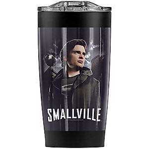 Logovision Smallville Out of The Shadows Stainless Steel Tumbler 20 oz Coffee Travel Mug/Cup, Vacuum Insulated & Double Wall with Leakproof Sliding Lid | Great for Hot Drinks and Cold Beverages
