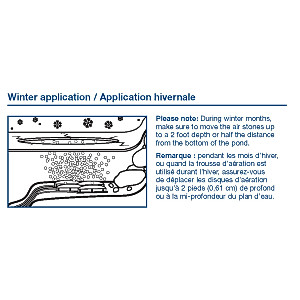 Aquascape AQSC Pond Air Pro Aeration Disc, 8-Inch - 61001 Black