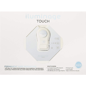 iluminage. Touch at Home Permanent Hair Reduction Device (FDA-Cleared IPL - All Skin Colors)