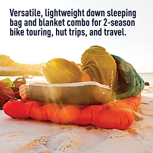 Sea to Summit Traveller Down Sleeping Bag Blanket, 50-Degree, Regular