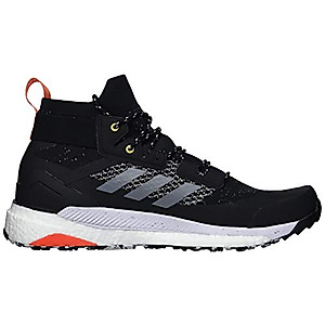 adidas mens Terrex Free Hiker Parley Hiking Boot Black/Grey/blue spirit 8 medium US