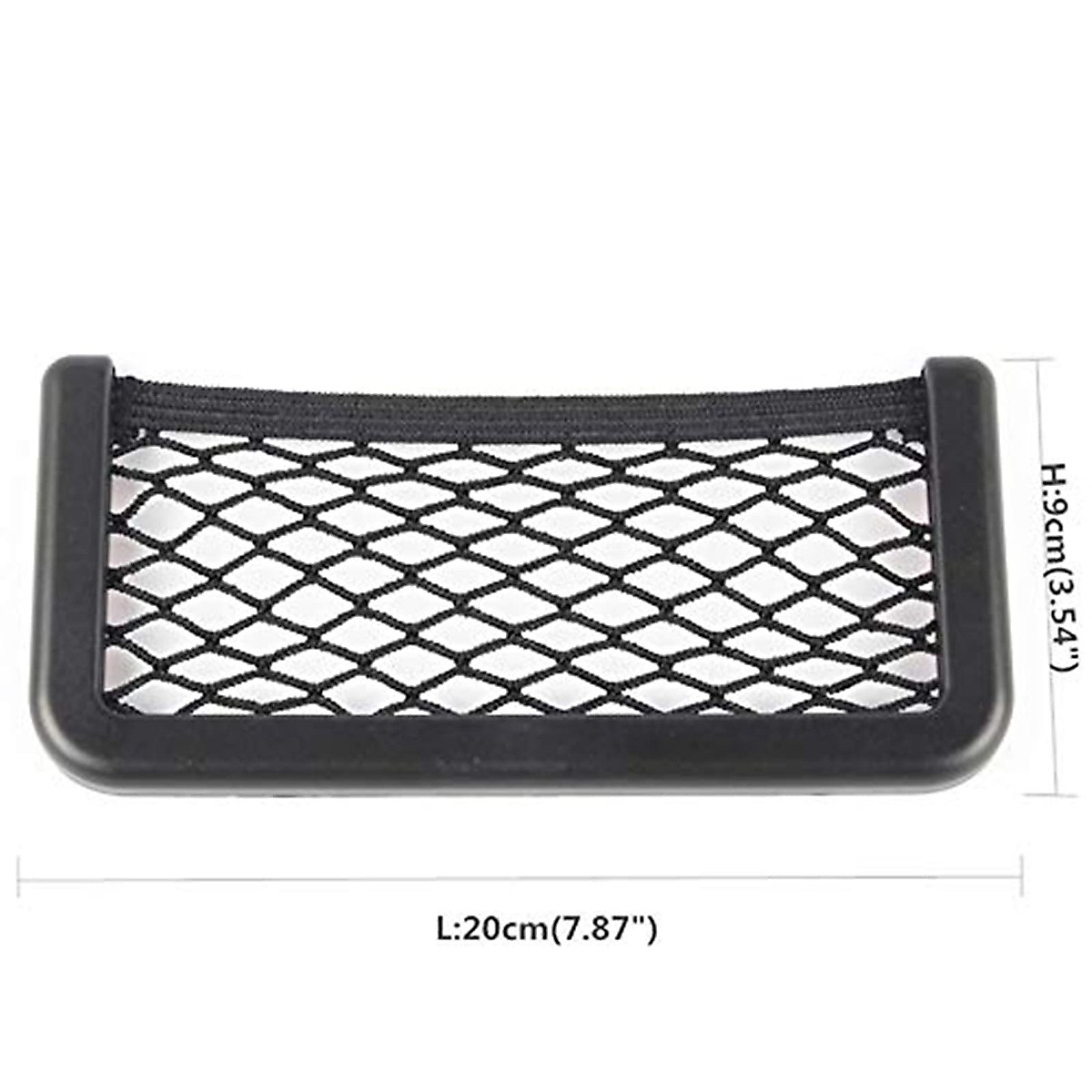 Hanging Style Multifunctional Compartment mesh Bag Car Storage Car Accessories/Small Objects/Gum/Cosmetic Money/Glasses/Phone