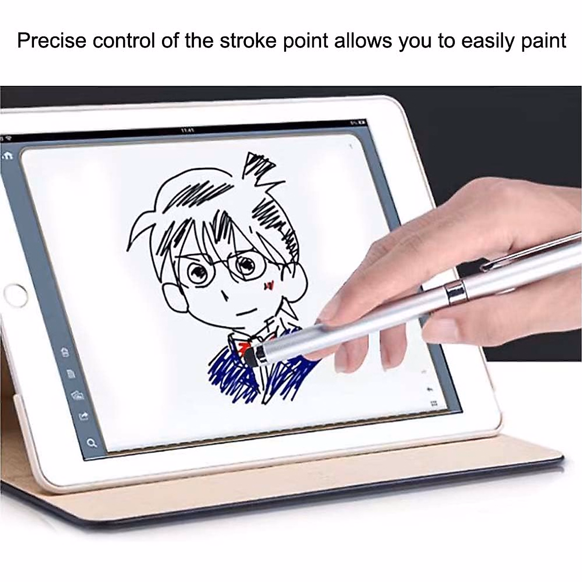 Capacitive Stylus Pens for Touch Screens-2 in 1 Stylists Pens，Universal Touch Screens Stylus Pen for iPad iPhone Tablets Samsung Galaxy All Universal Touch Screen Devices(3 Pack)