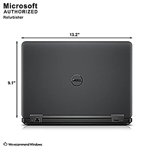 Dell Latitude E5440 14 Inch Laptop PC, Intel Core i3 4010U 1.7GHz, 8G DDR3L, 128G SSD, DVD, WiFi, VGA, HDMI, Windows 10 64 Bit-Multi-Language Supports English/Spanish/French(Renewed)