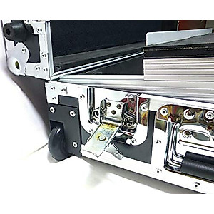 lase ATA Style Flight Case For Pioneer DDJ1000 & DDJ1000SRT with Glide & Wheels