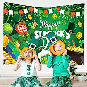 St. Patricks Day Party Supplies Decorations, Happy St. Patricks Day Backdrop, St. Patricks Day Banner Decorations, St. Patricks Party Backdrop, St. Patrick's Day Party Banner, St. Patrick's Background