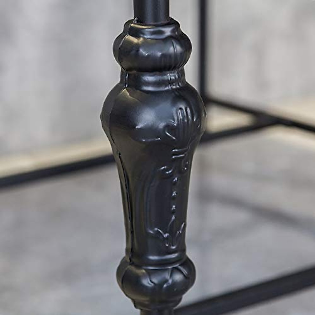 Industrial Retail Display Tables, Standing Clothing Shoes Display Rack, Set of 2 Boutique Display Riser, Retro Unit Storage Shelves, Garment/Handbag Display Stand