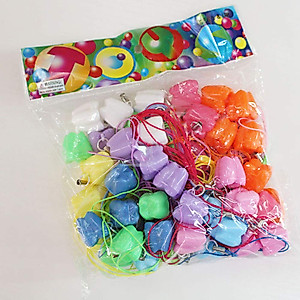 DAMEING 50Pack Baby Tooth Save Box Lovely Baby Milk Tooth Organizer Baby Child Tooth Keepsake Holder Organizer with Necklace Case Gift for Kids Children