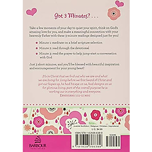 3-Minute Devotions for Girls: 180 Inspirational Readings for Young Hearts