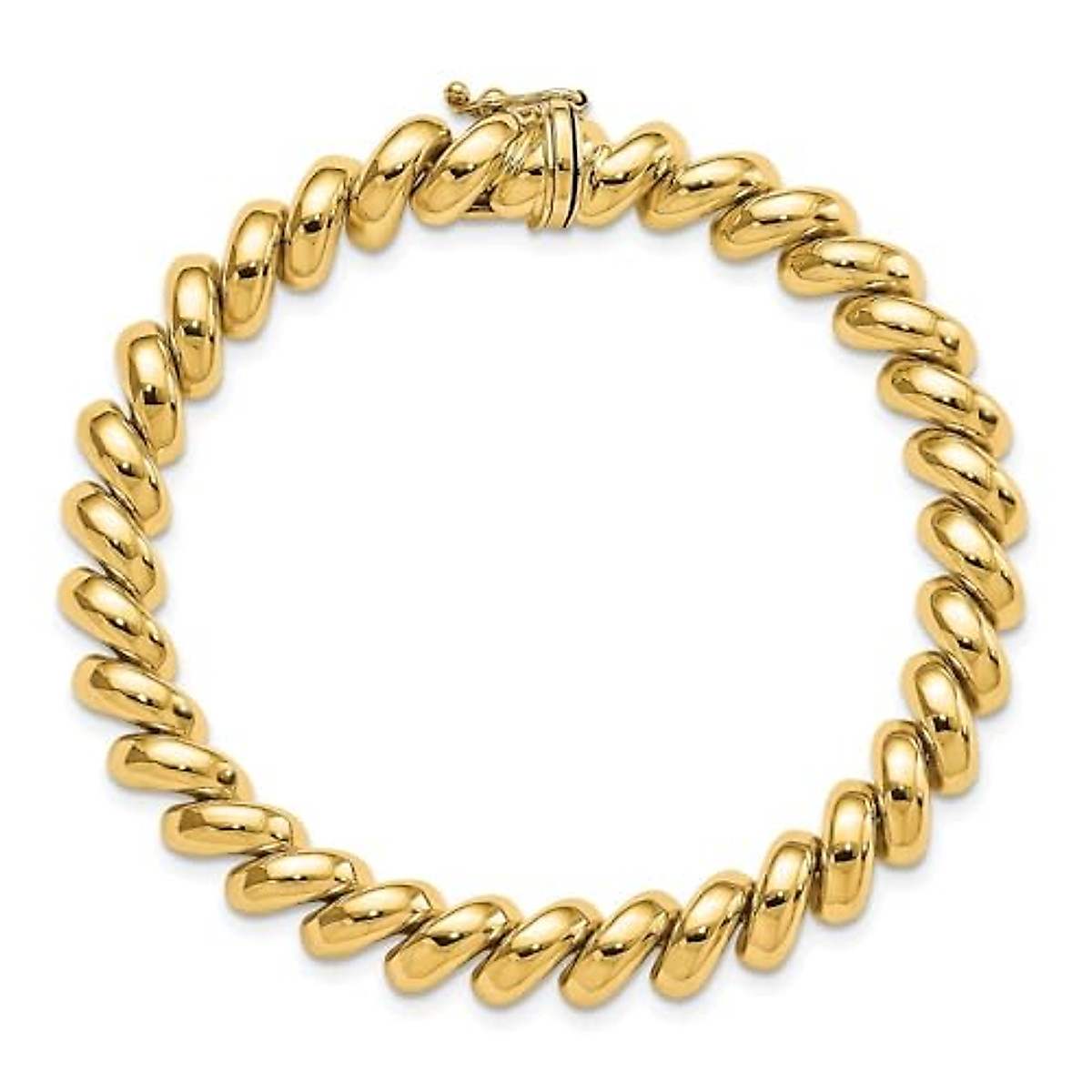 Diamond2Deal 14k Yellow Gold San Marco Bracelet For Women