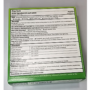 Walgreen Allergy Relief 24 Hour Cetirizine Hygrochloride 10 mg 30 Tablets