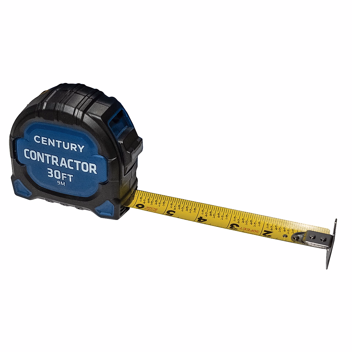 Century Drill & Tool 72843 Contractor Fractional/Metric Tape Measure, 30-Foot