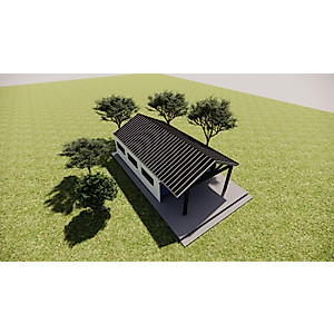 Zephyr-A-400sq.ft. from Compact to Spacious, Cozy to Luxurious: 400 sq.ft. Small Houses, 900 sq.ft. Two-bedrooms, or 1600 sq.ft. Three-bedrooms. Built Steel, Your Dream Home is Ready in 3 to 15 Days.