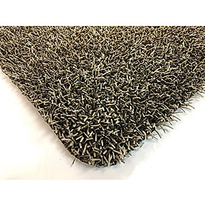 CLEAN MACHINE 10376921 High Traffic Astroturf Dirt Trapper Doormat, 23.5" x 35.5", Desert Taupe