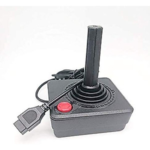 CHILDMORY Black Retro Classic Controller Gamepad Joysticks for Atari 2600 System Console