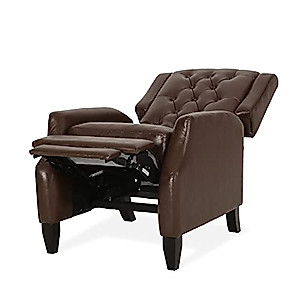 Christopher Knight Home Sadlier Recliner, Dark Brown