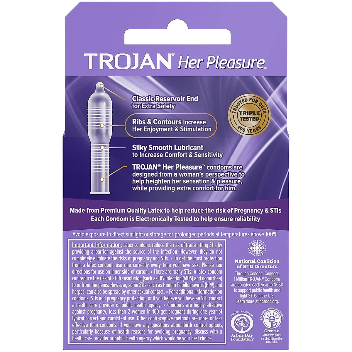 Trojan - Her Pleasure Condoms