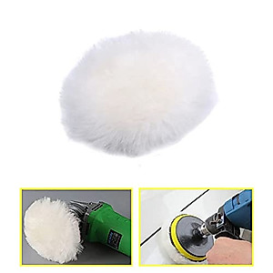 Meraviglie Stella Car Polishing Pads Kit 31 Pcs 3 Inch Foam Buffing Pad with Drill Suction Cups Attachment for Auto Polisher Waxing Sealing Glaze Automotive Care Clear Tools Accessories