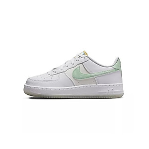 Nike Air Force 1 LV8 GS (Big Kid) White/Mint Foam/White/Phantom 5.5 Big Kid M