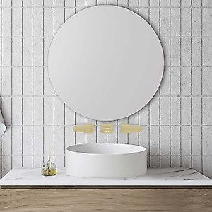 ZLINE Autograph Edition Bliss Wall Mount Bath Faucet in Polished Gold (BLS-BFW-PG)