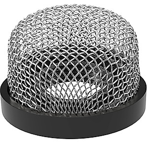 Saillong Stainless Steel Mesh Strainer ¾ Inch -14, Aerator Screen Strainer Stainless Mesh Compatible with Livewell Pump, MA-023 Screw on Strainer Industrial Plumbing Inline Strainers (1 Pcs)
