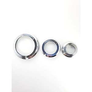 1.5" Tri Clamp End Cap Sight Glass 316 Stainless With Borosilicate Glass (1.5")