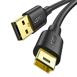 UGREEN Mini USB Cable 3FT,USB Mini Cable Mini USB 2.0 Cable,USB Mini B Cord Mini USB Charger Cable Compatible with Garmin Nuvi GPS,SatNav,Dash Cam,Camera,PS3 Controller,Hard Drive,GoPro Hero 3+,PDA