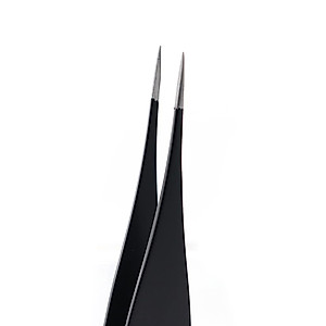 Pacific Shaving Company Premium Tweezers Set - A Shaving/Grooming Must-Have (1x Essential Slant Tip, 1x Precision Point Tip) 1 ea