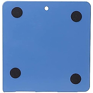 Book Stopper Bookends Alphabet Shaped Metal Bookends Iron Support Holder Desk Stands for Books Book Stand Book Stand Book Ends Gift ( Color : Blue )