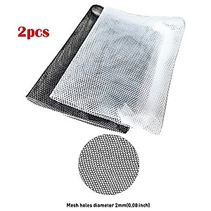 CESFONJER 90Pcs Bio Balls Filter Media with Sponge Aquarium Filter Media Tank Bio Balls, for Fish Tank, Aquarium, Pond Filter Media (18mm) + 2 Pcs Aquarium Media Filter Bag