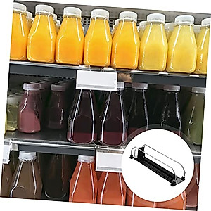 Mobestech Plastic Drinkware Drink Pusher A Plastic Drinkware Bottle Sliding Organizer Drink Propeller Drink Shelf Replenishment Pusher Hydrating Putter Cart Drinks Plastic Drink Propeller
