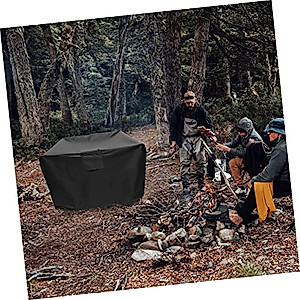 HANABASS Hibachi Grill Outdoor Stove Weatherproof Accessory Cloth Weather Duty Camping BBQ Draw Resistant Heavy Garden Cover Grill Protector Barbecue Gas for Protective Supply Gas Grill