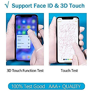 YOXINTA for iPhone 11 Screen Replacement 6.1 inch LCD Display 3D Touch Screen Digitizer Frame with Adhesive, Screen Protector, Repair Tools Compatible with Model A2111, A2223, A2221