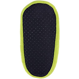 The Grinch Socktop Slipper for Toddlers, Holiday Slipper Sock with 3D Santa Hat, Green, Toddler Size 9/10