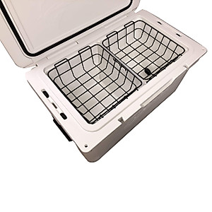 COHO 55QT Rotomold Cooler Wire Basket, Use to Store Food Items or Other Dry Goods That You Don't Want to get Wet.