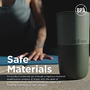 Klean Kanteen Rise 10oz Lowball - Stainless Steel Tumbler with Flip Lid - Stellar