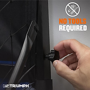 Triumph Sports Run n Gun Arcade Basketball Shootout Game Fully and Semi Assembled Out of The Box Fold Out and Play! Folds 100% Flat for Complete Storage Fully Portable, Play Inside or Outside