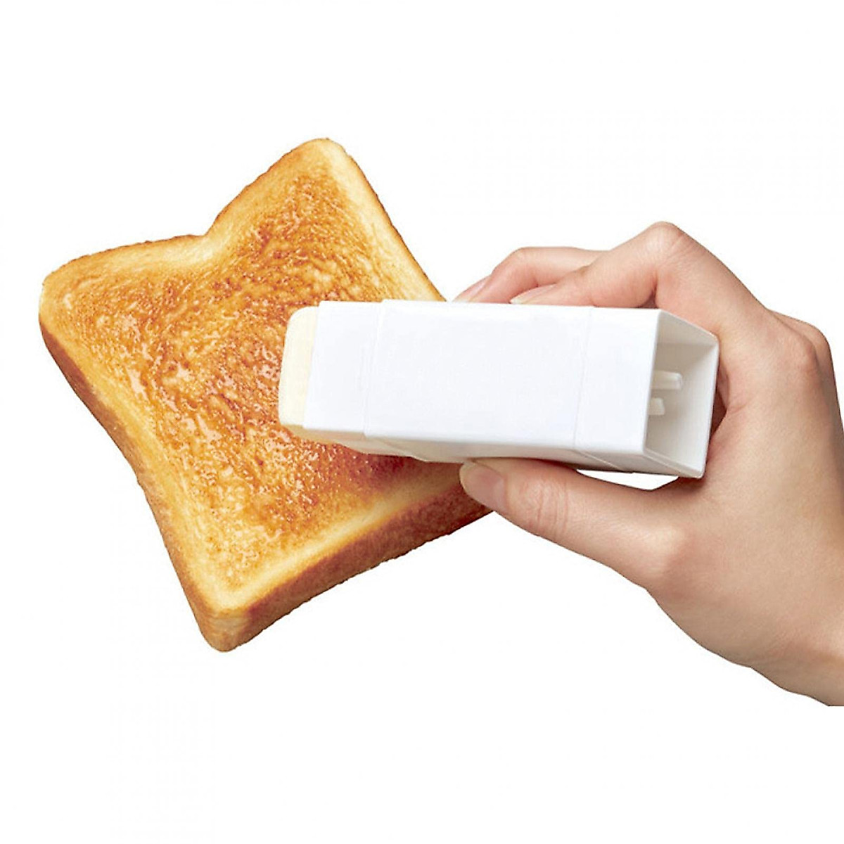 Butter Spreader Dispenser,Butter Stick Holder Spreader Rotating Butter Dish Dispenser with Lid,Butter Evenly On Pancakes, Waffles, Bagels, and Toast Dispenser Ensures Freshness