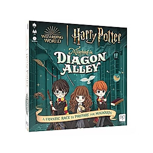 Harry Potter Mischief in Diagon Alley | Quick-Rolling Family Dice Game | Artwork Inspired by Harry Potter | Perfect Kids & Family Board Game | Officially-Licensed Harry Potter Game & Merchandise