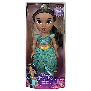 Disney Princess My Friend Jasmine Doll 14" Tall Includes Removable Outfit and Tiara