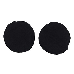 Tvoip 2pairs/4pcs Universal Stretchable Headphone Cover Washable Ear Cup Covers Fabric Headset Ear Pad Cover On-Ear Headphones Earpads (3.54"-4.33"(9-11cm))