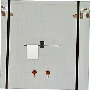 No Punch Towel Rack Hand Towel Racks for Bathroom Kitchen Towel Bar Clothes Hanger Stand Bathroom Towel Holder Without Drilling Kitchen Towel Rack Towel Rack for Kitchen Towel Rod