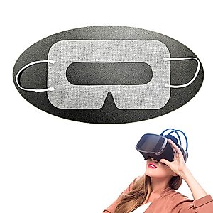 YinQin Disposable VR Mask 50PCS VR Headset Cover Mask Sanitary VR Eye Cover Mask VR Eye Mask Cover Universal Mask for VR, White