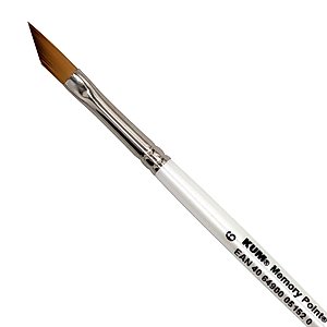 Kum 514.05.11 Memory Point Brushes MemTip Pin SL# 6, Slanted Shape, Pack of 1, 6