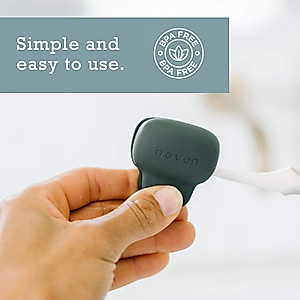 Haven Toothbrush Cover - Fits Electronic and Manual Toothbrushes - Toothbrush Case Holder for Travel - Set of Two Tooth Brush Cap Protectors (White and Coral)