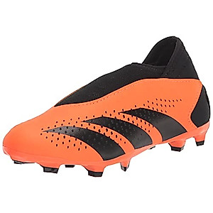 adidas Predator Match Unisex-Child Shin Guards Accuracy.3 Firm Ground Team Solar Orange/Black/Black 12