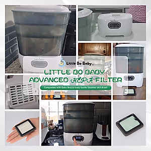 Little Bo Baby Bottle Steamer Filter Compatible with Baby Brezza Baby Bottle Steamer and Dryer Advanced